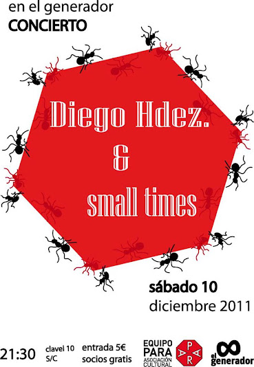 Diego Hernández (Keiko) & Small Times en El Generador - Dirty Rock Magazine