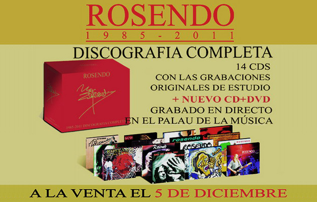 Rosendo Mercado publica su discografía - Dirty Rock Magazine