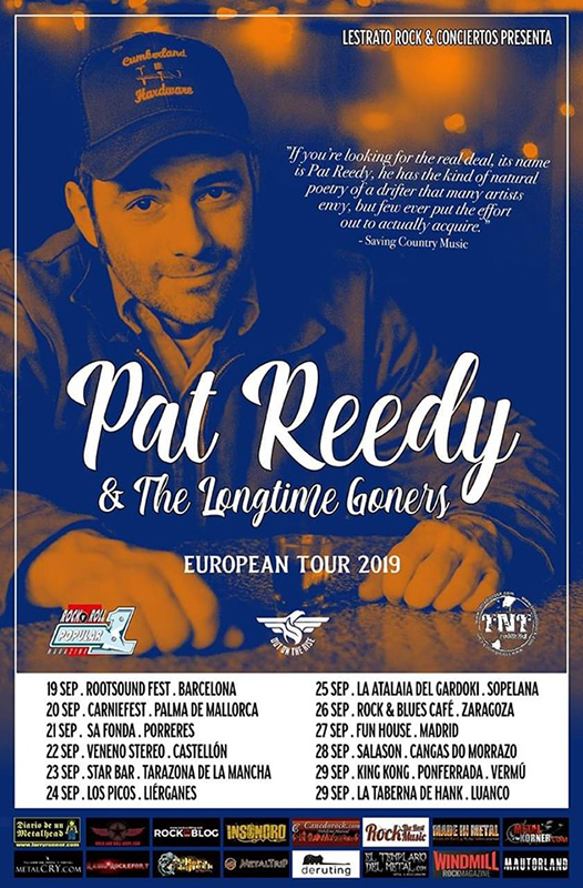 Gira española de Pat Reedy and The Longtime Goners - Dirty Rock Magazine