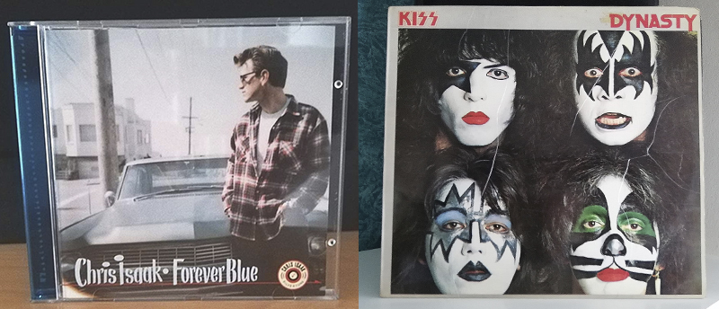 Tal día: Chris Isaak "Forever Blue" / Kiss "Dynasty" - Dirty Rock Magazine
