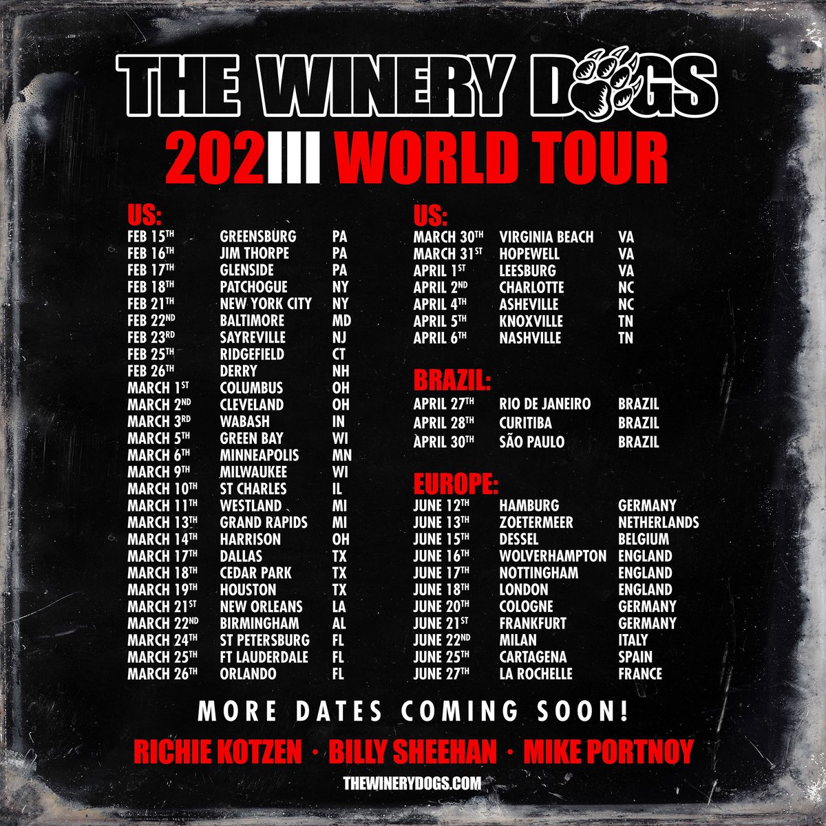 The Winery Dogs están de vuelta con "III" - Dirty Rock Magazine