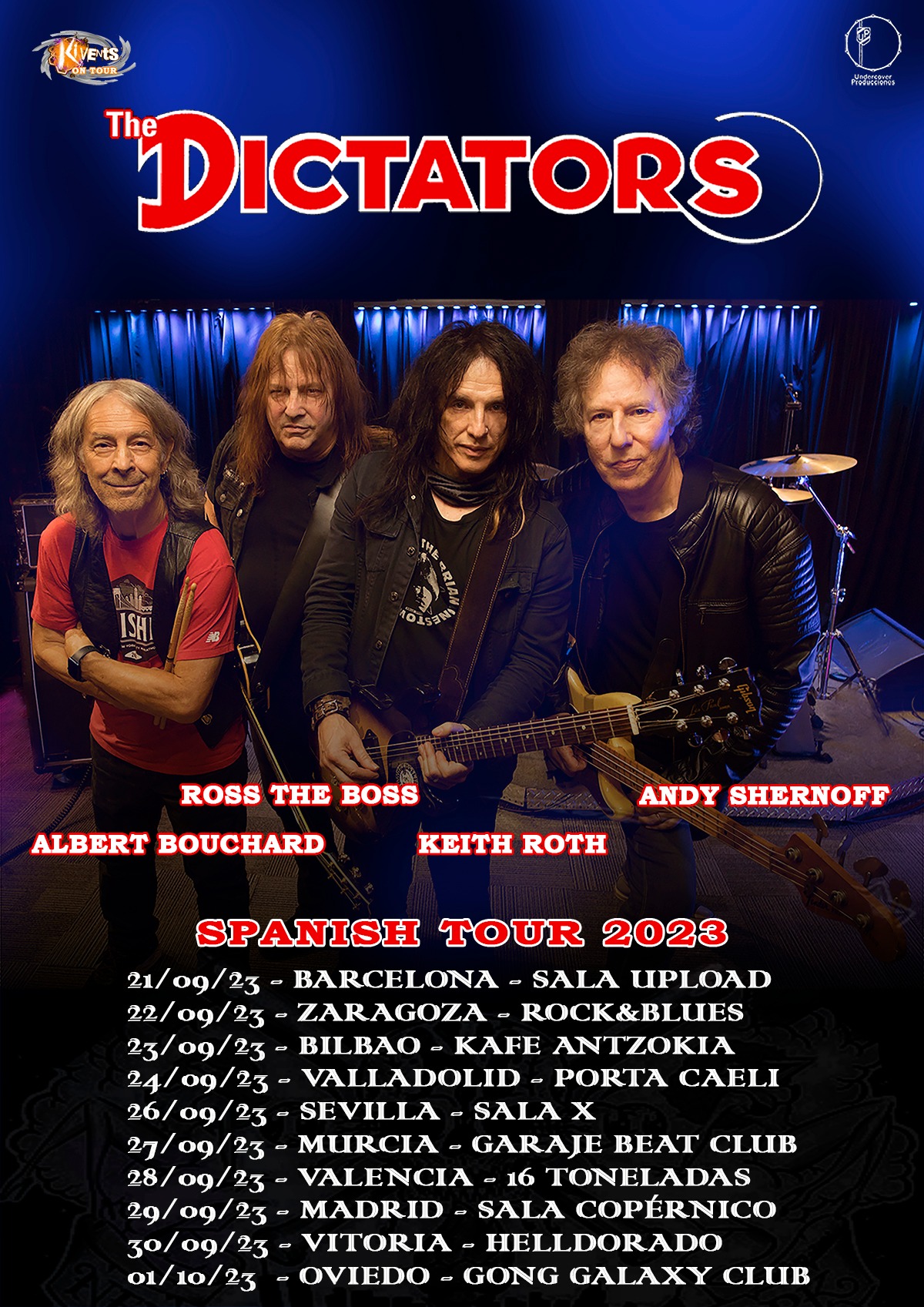 The Dictators nos visitan en Septiembre - Dirty Rock Magazine