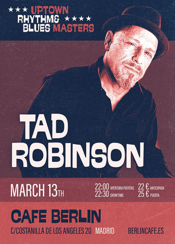 Duke Robillard, Tad Robinson y Rusty Zinn al Ciclo Uptown Rhythm and ...