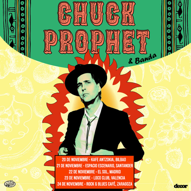Chuck Prophet gira en noviembre con su Banda - Dirty Rock Magazine