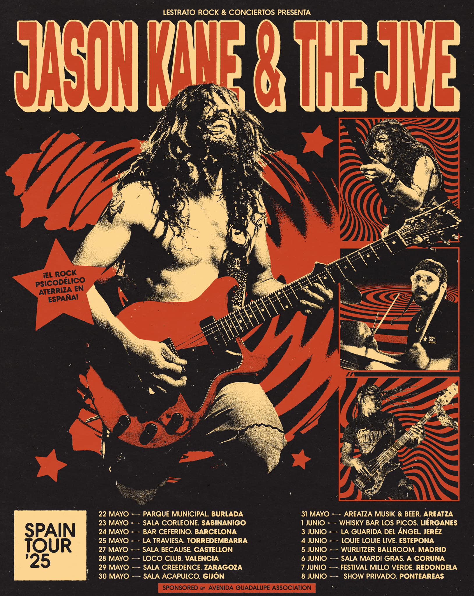 Jason Kane & The Jive regresan en Mayo - Dirty Rock Magazine