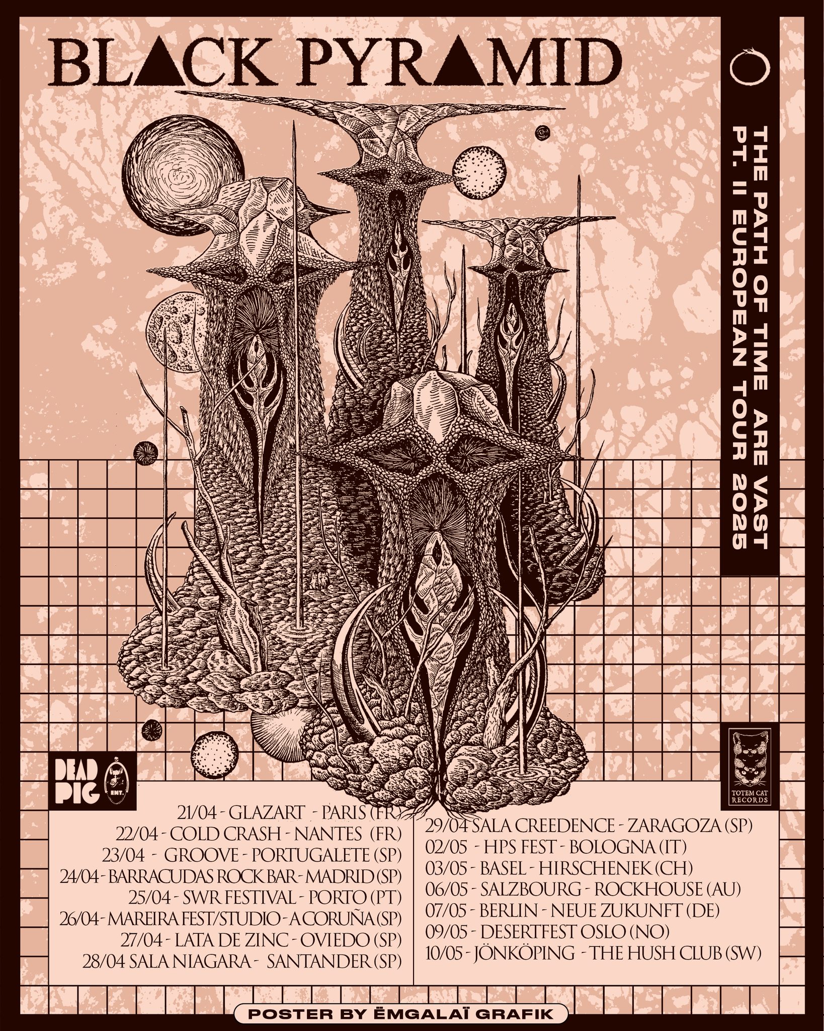 Black Pyramid anuncia gira europea - Dirty Rock Magazine