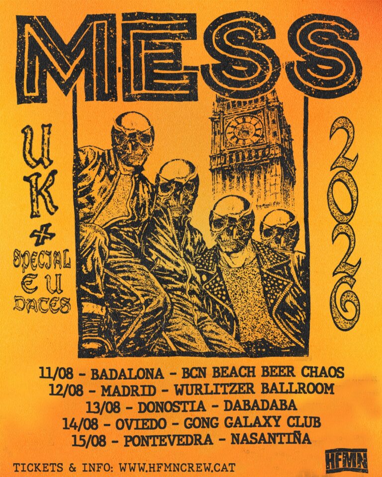Mess traerá su Punk Oi! desde México en Agosto - Dirty Rock Magazine