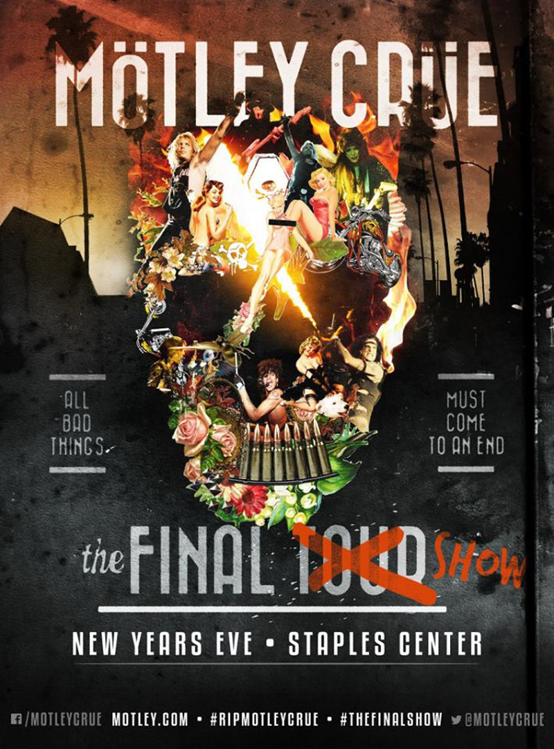 Mötley Crüe anuncian su última gira y canción "All Bad Thing" en una ...