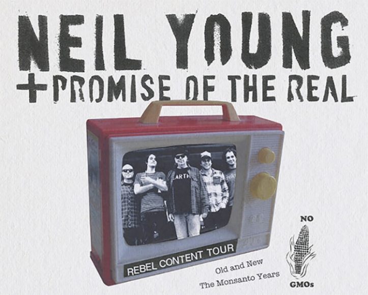 Neil Young + Promise of the Real anuncian gira europea 2016 "Rebel ...