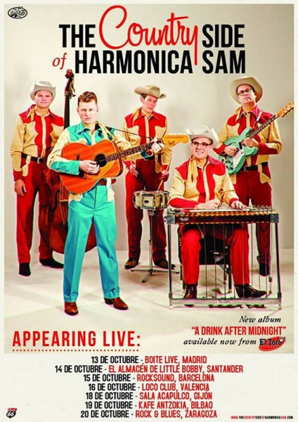 The Country Side of Harmonica Sam anuncian primera gira española para ...